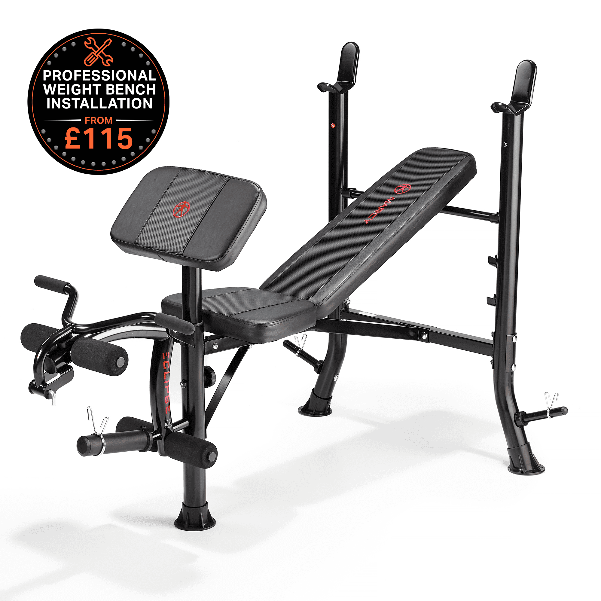 Marcy Eclipse BE1000 Starter Weight Bench | Exercise