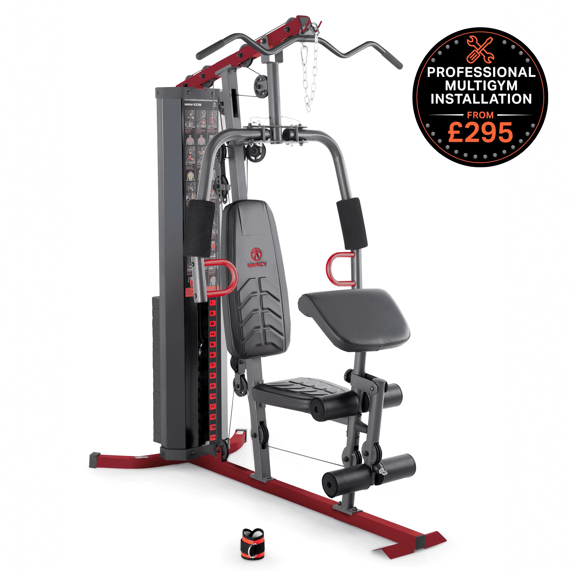 Marcy Eclipse HG3000 Ltd Edition Compact Multi Gym Red